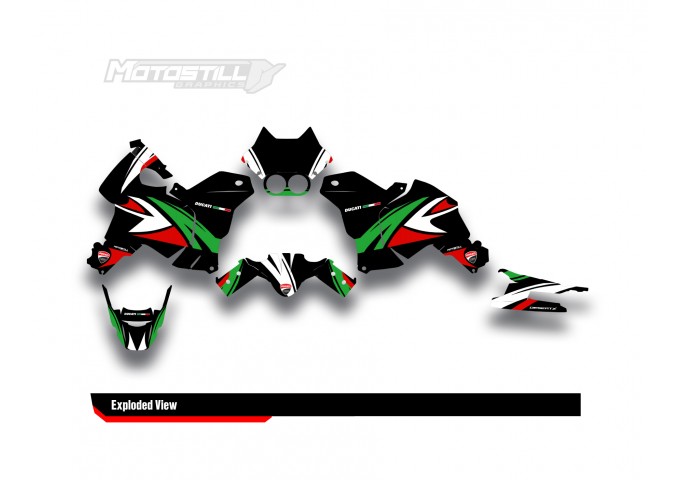 ducati desert x sticker kit | ducati desert x graphic kit | ducati desert x decal kit | ducati ...